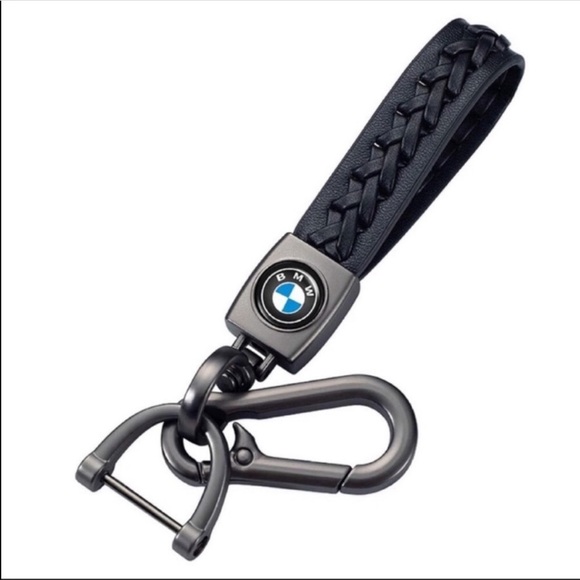 BMW | Accessories | Genuine Leather Car Logo Keychain Suit For Bmw ...